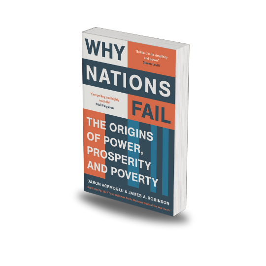 Why Nations Fail by Daron Acemoglu